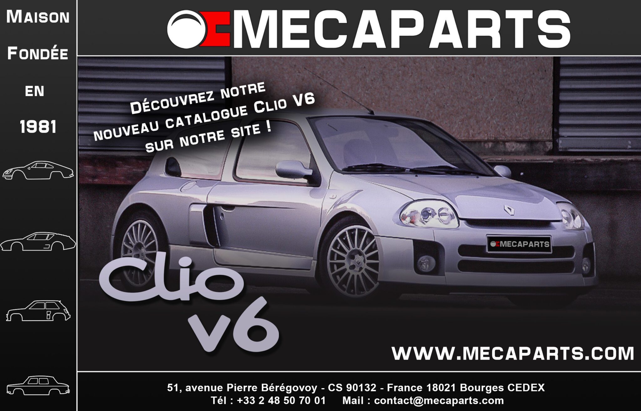 Mecaparts, the Alpine-Renault spare parts specialist - Mecaparts